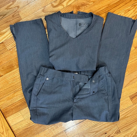 Figs | Pants & Jumpsuits | Limited Edition Figs Denim Scrub Set | Poshmark